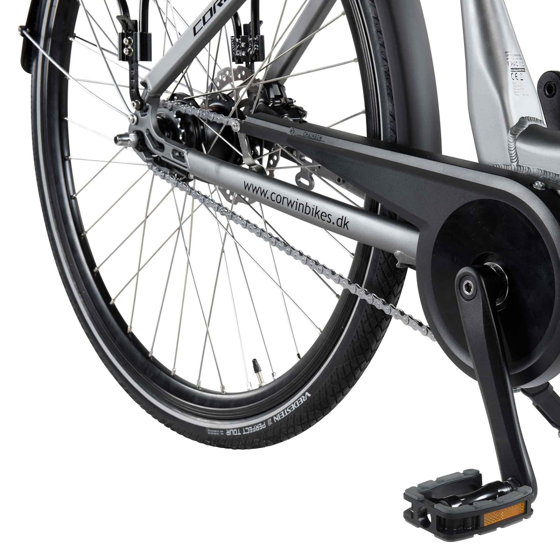 Corwin Elite 600+ Center - Prisgaranti på Elcykler
