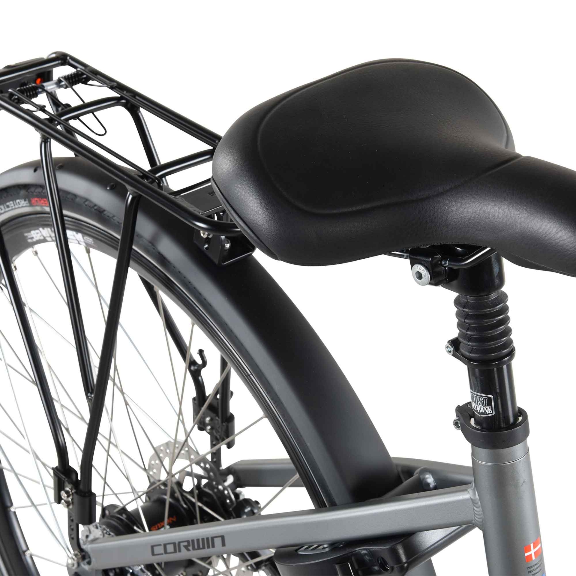 Corwin Elite 600+ Center - Prisgaranti på Elcykler